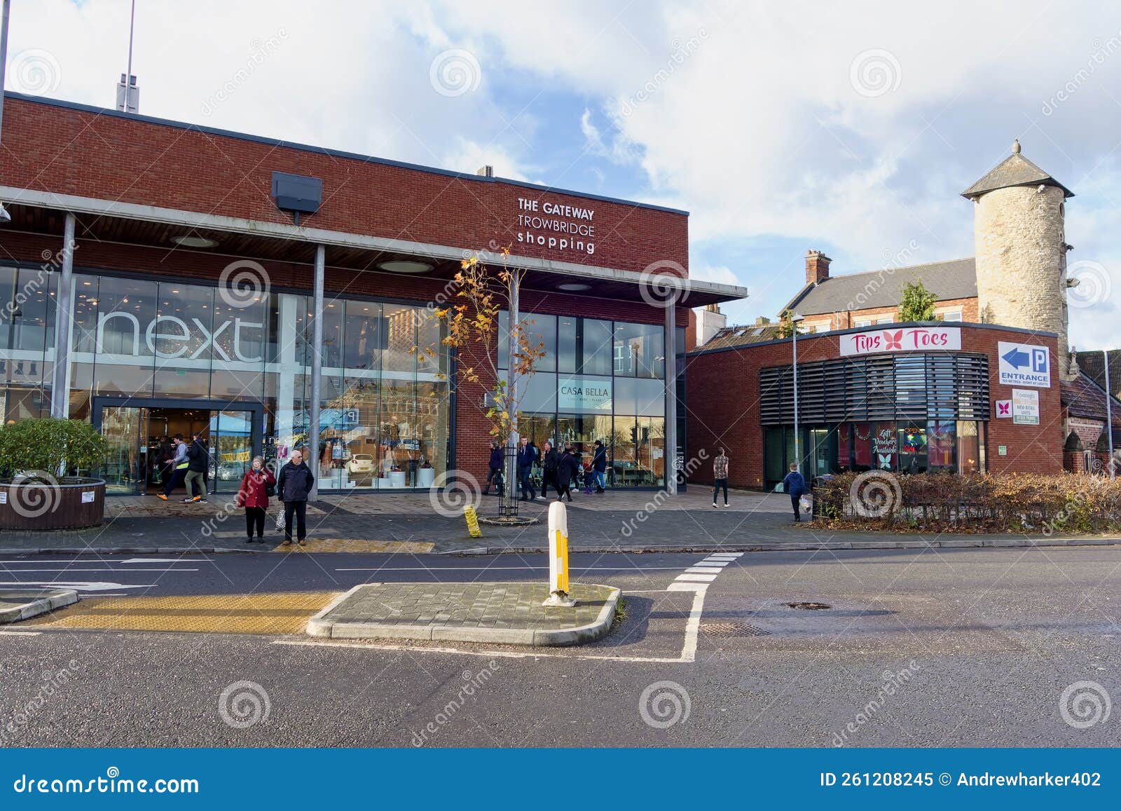 The Gateway Shopping Centre, Trowbridge, Wiltshire, UK Editorial Image ...