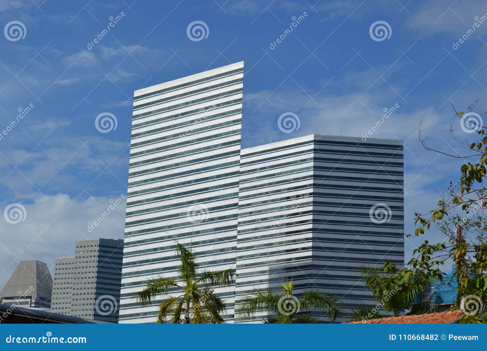 The Gateway Buildings Singapore, Asia Stock Photo - Image of creates ...