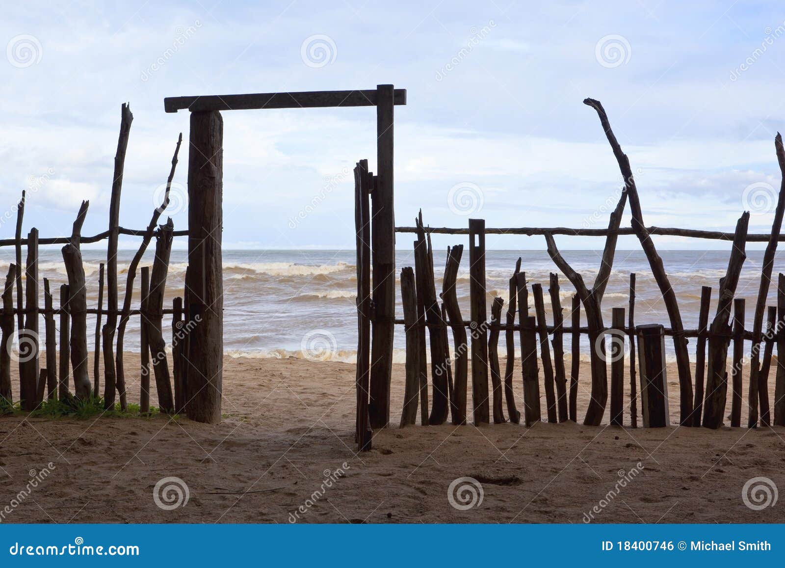 Gateway to the beach stock photo. Image of coastal, lanka - 18400746