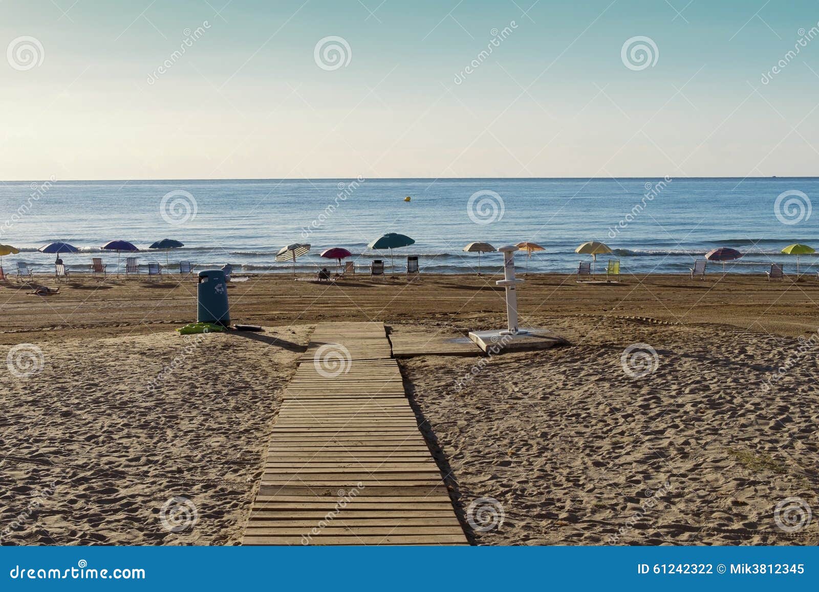 Gateway to the beach stock photo. Image of evening, relax - 61242322
