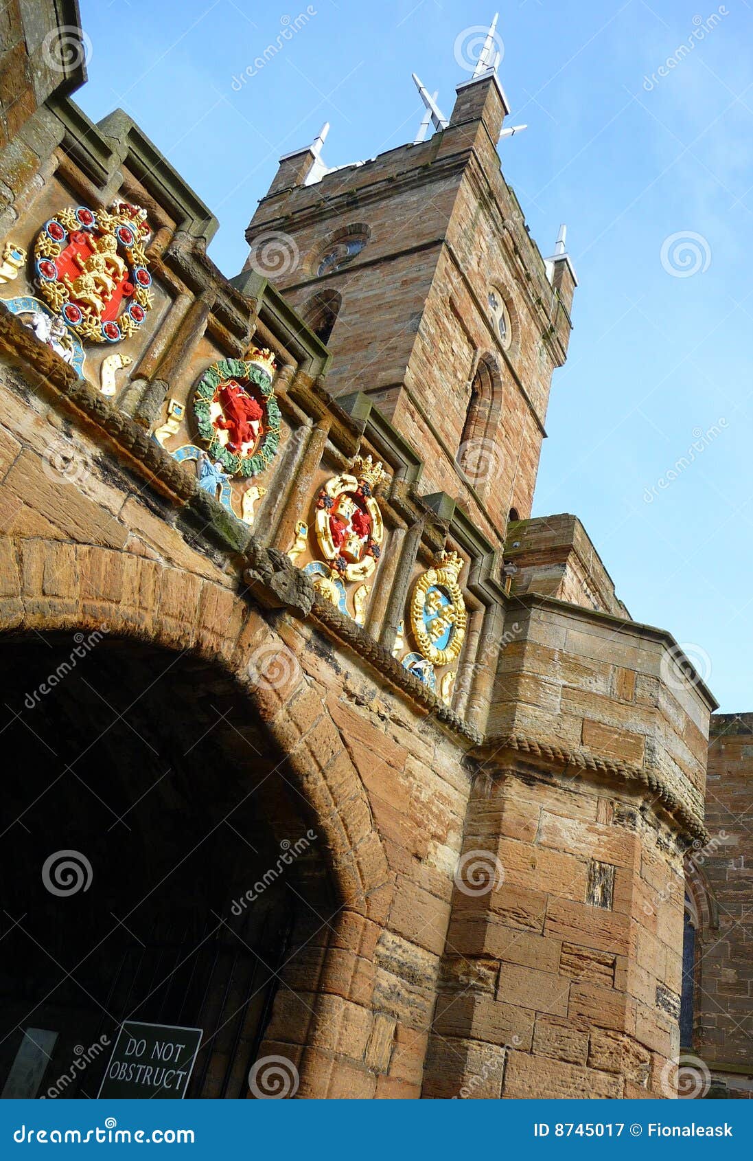 Gateway To Linlithgow Palace Pend Stock Image - Image of linlithgow ...