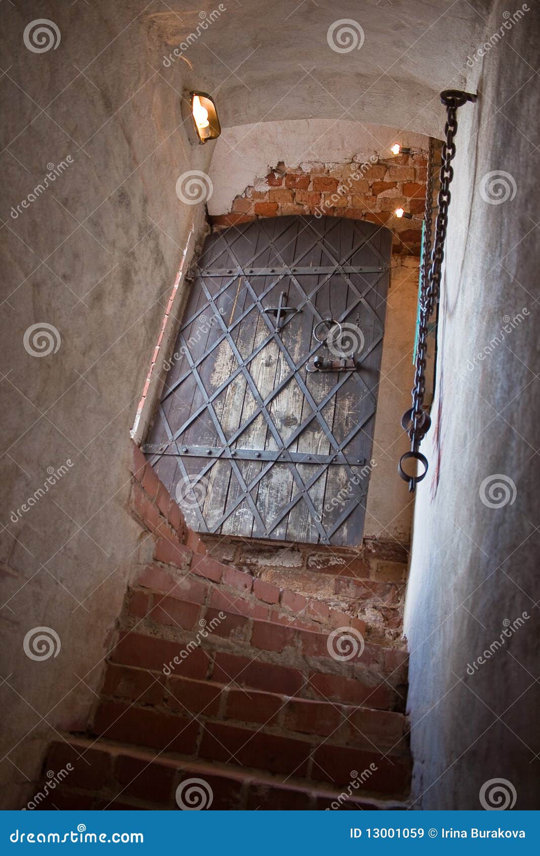 Gateway To the Medieval Castle Stock Image - Image of steps, stone ...