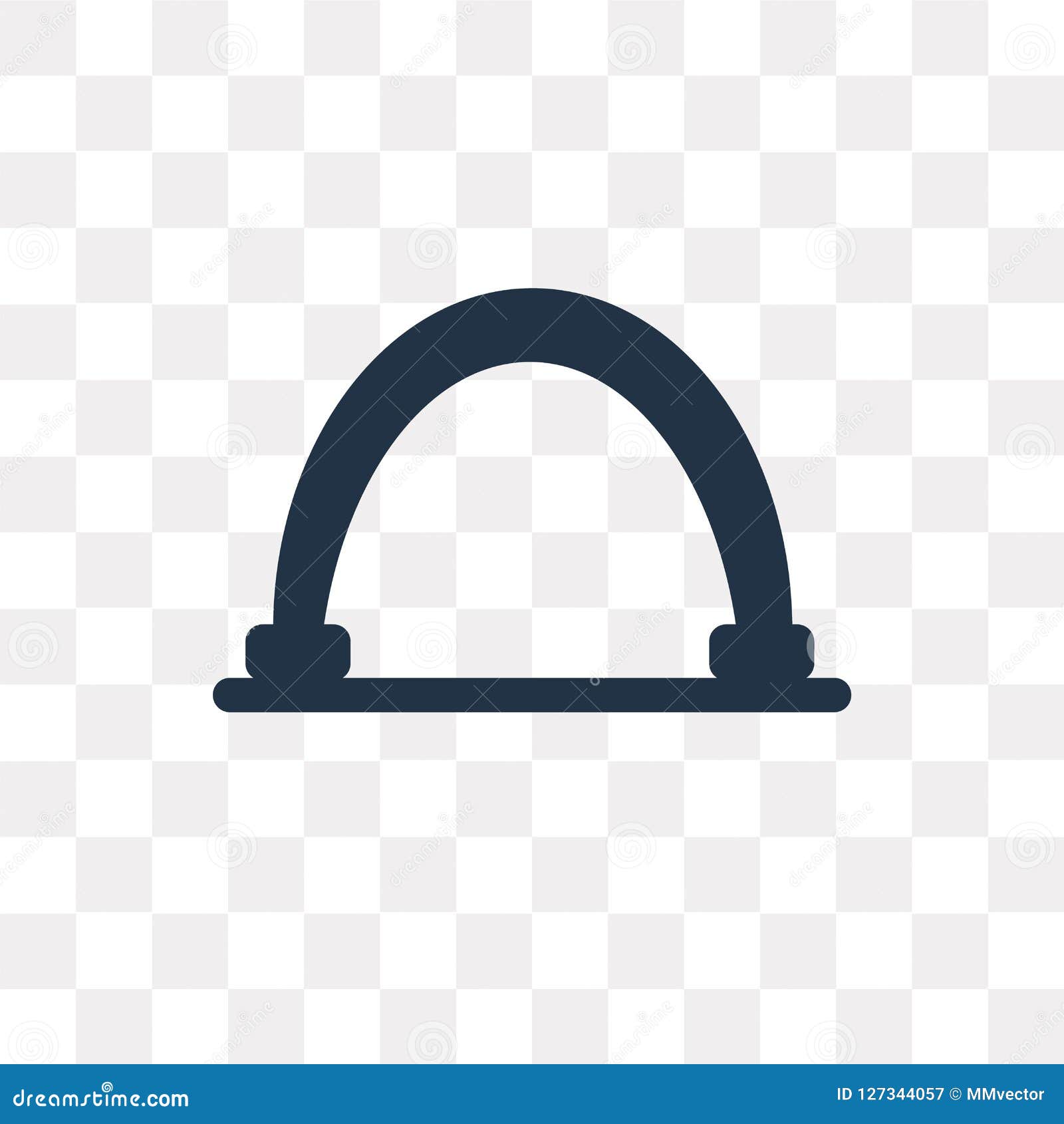 Gateway Vector Icon Isolated On Transparent Background, Linear G ...