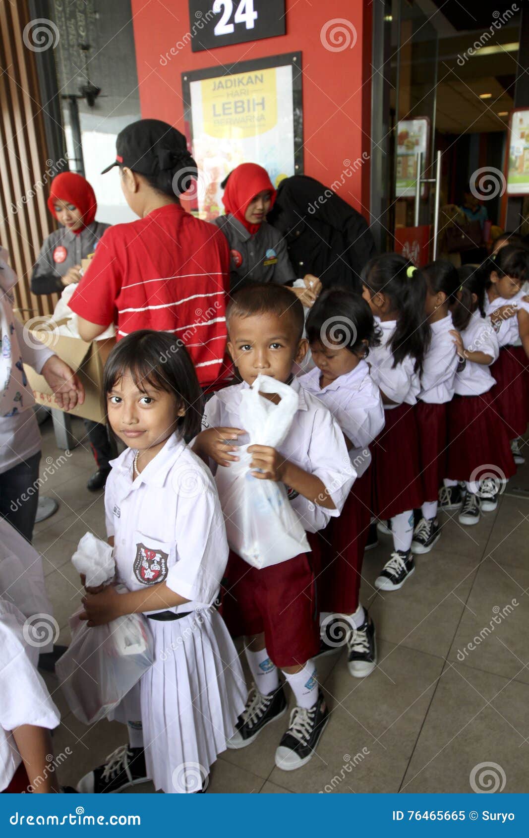 Gathering at fast food editorial image. Image of central - 76465665