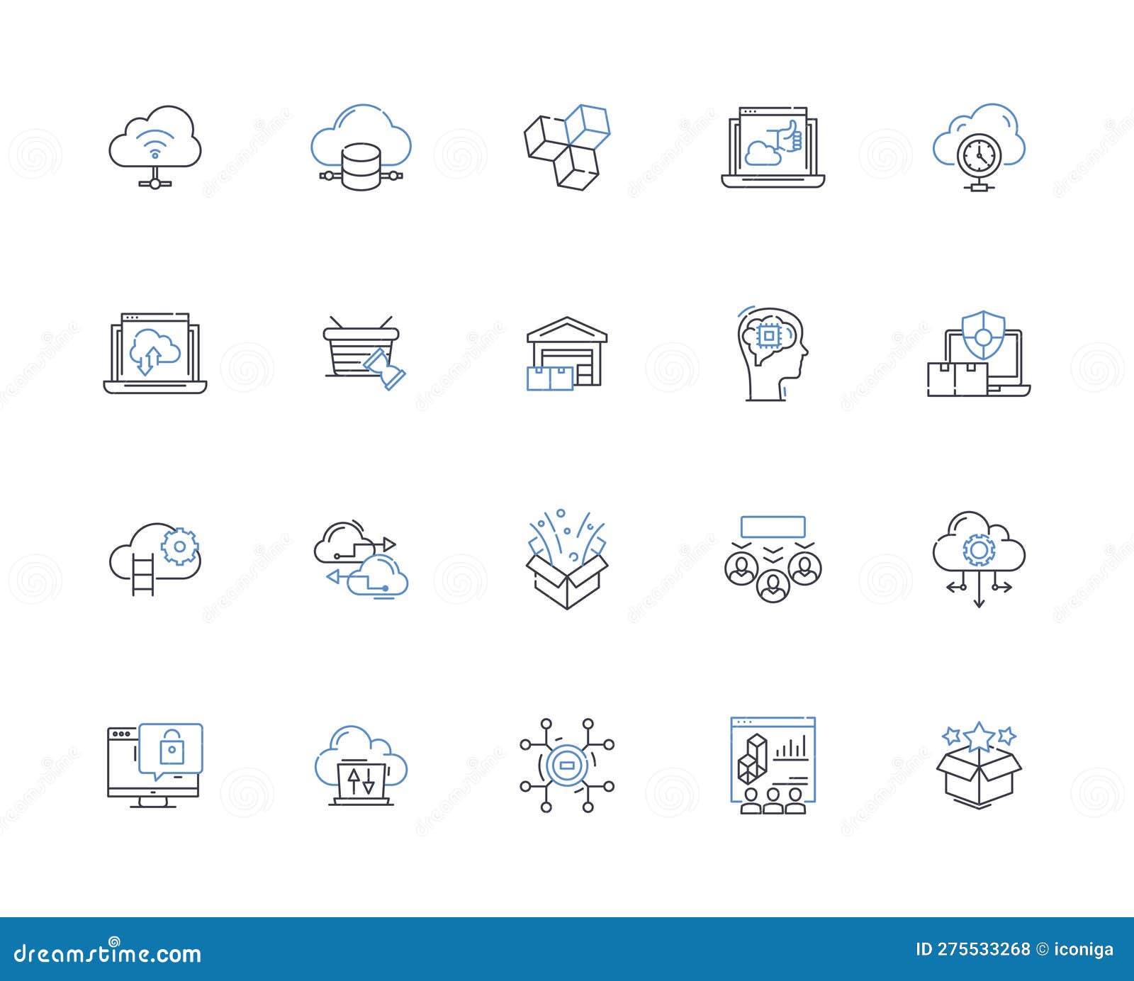 Convocation Line Icons Collection. Ceremony, Graduation, Congregation ...