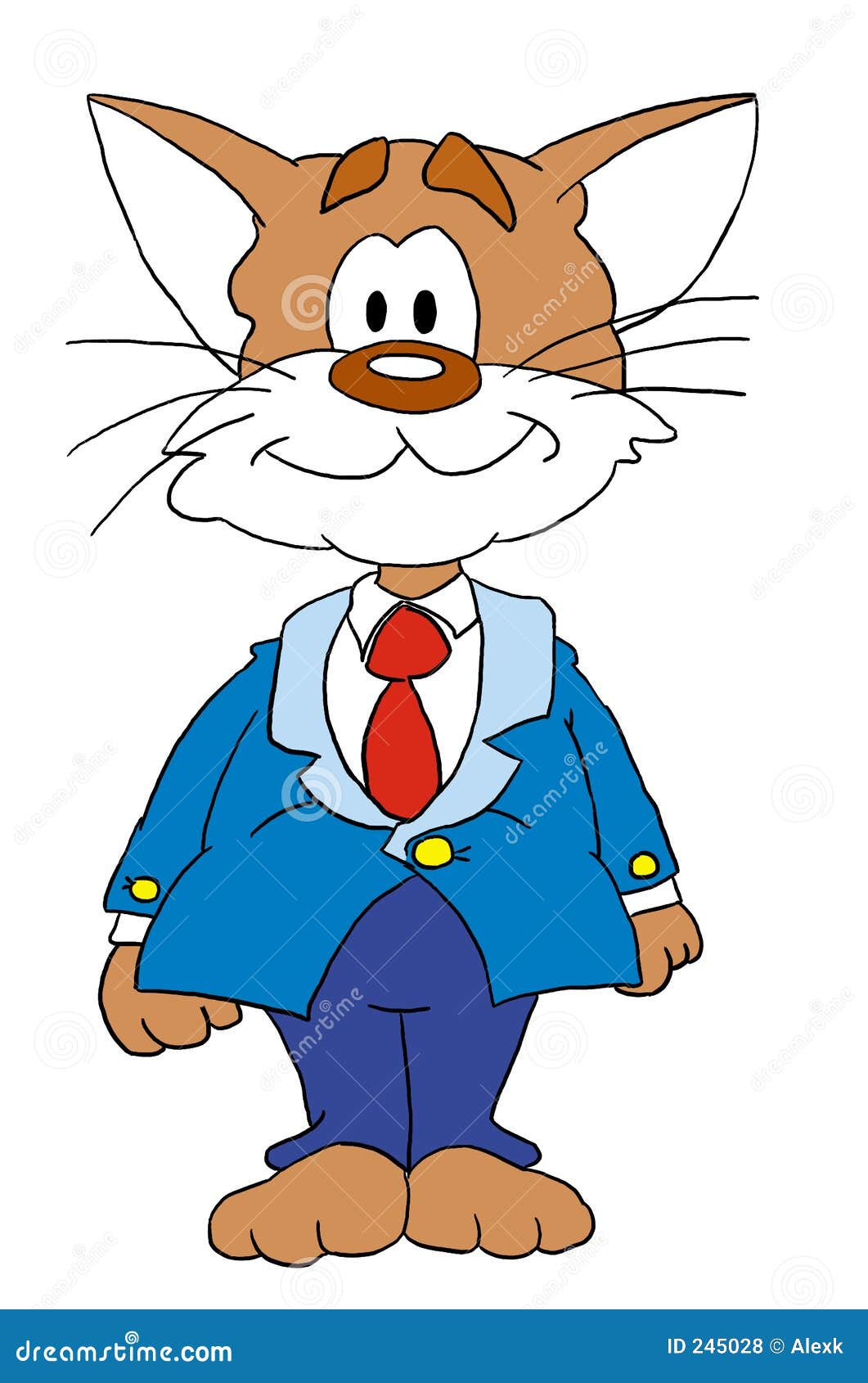 Gato stock de ilustración. Ilustración de camisa, juego - 245028