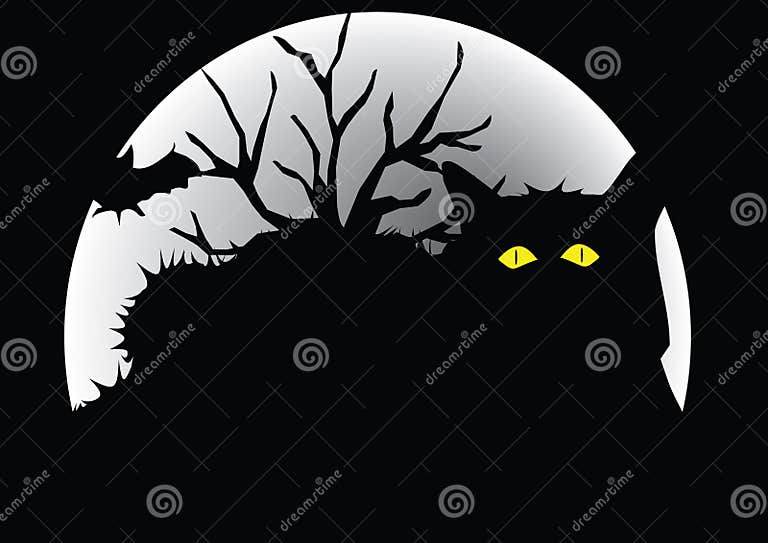 Gato ilustración del vector. Ilustración de magia, loco - 6465107