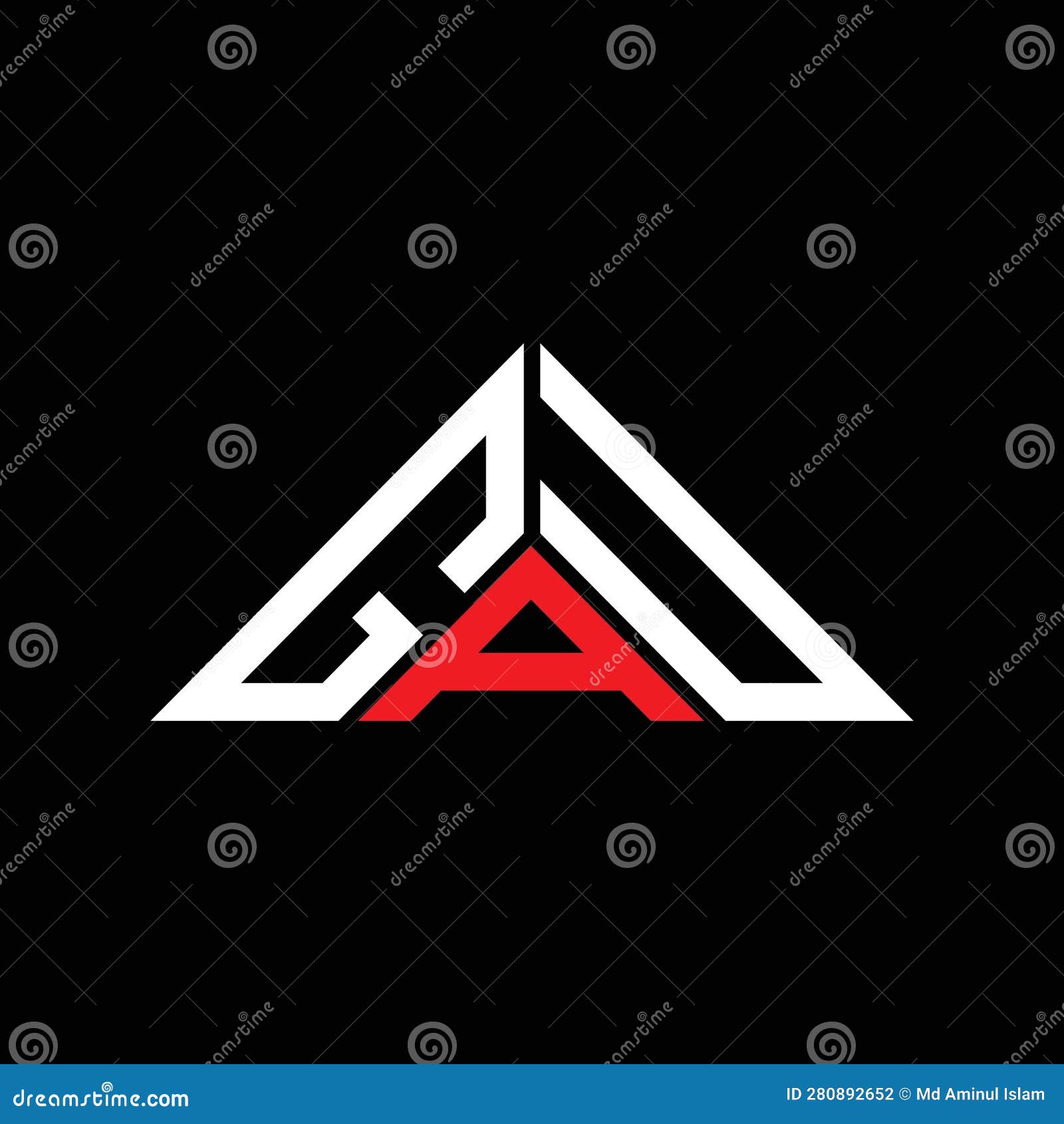 GAY Letter Logo Creative Design with Vector Graphic, GAY Simple and ...