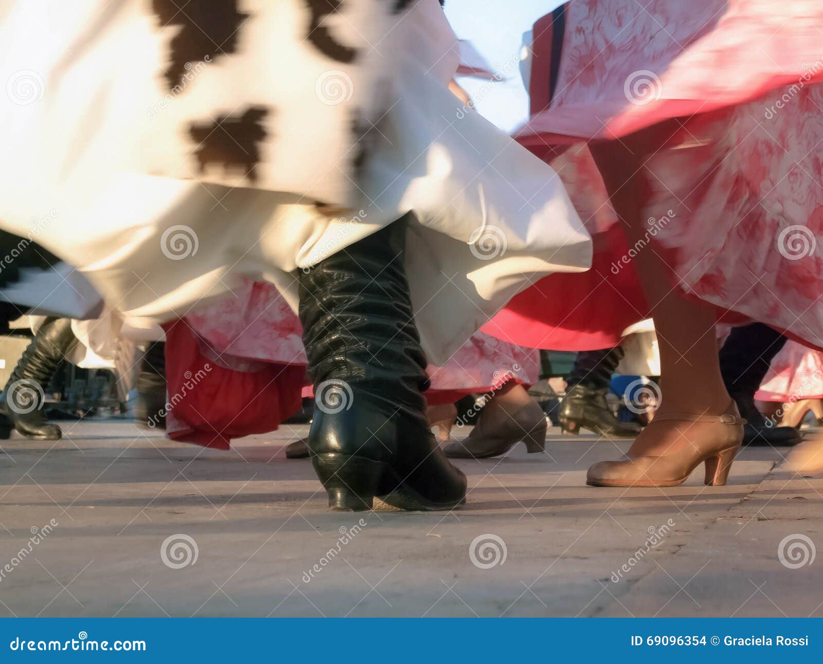 Gaucho and Dancing Compatriot Stock Photo - Image of people, lovely ...