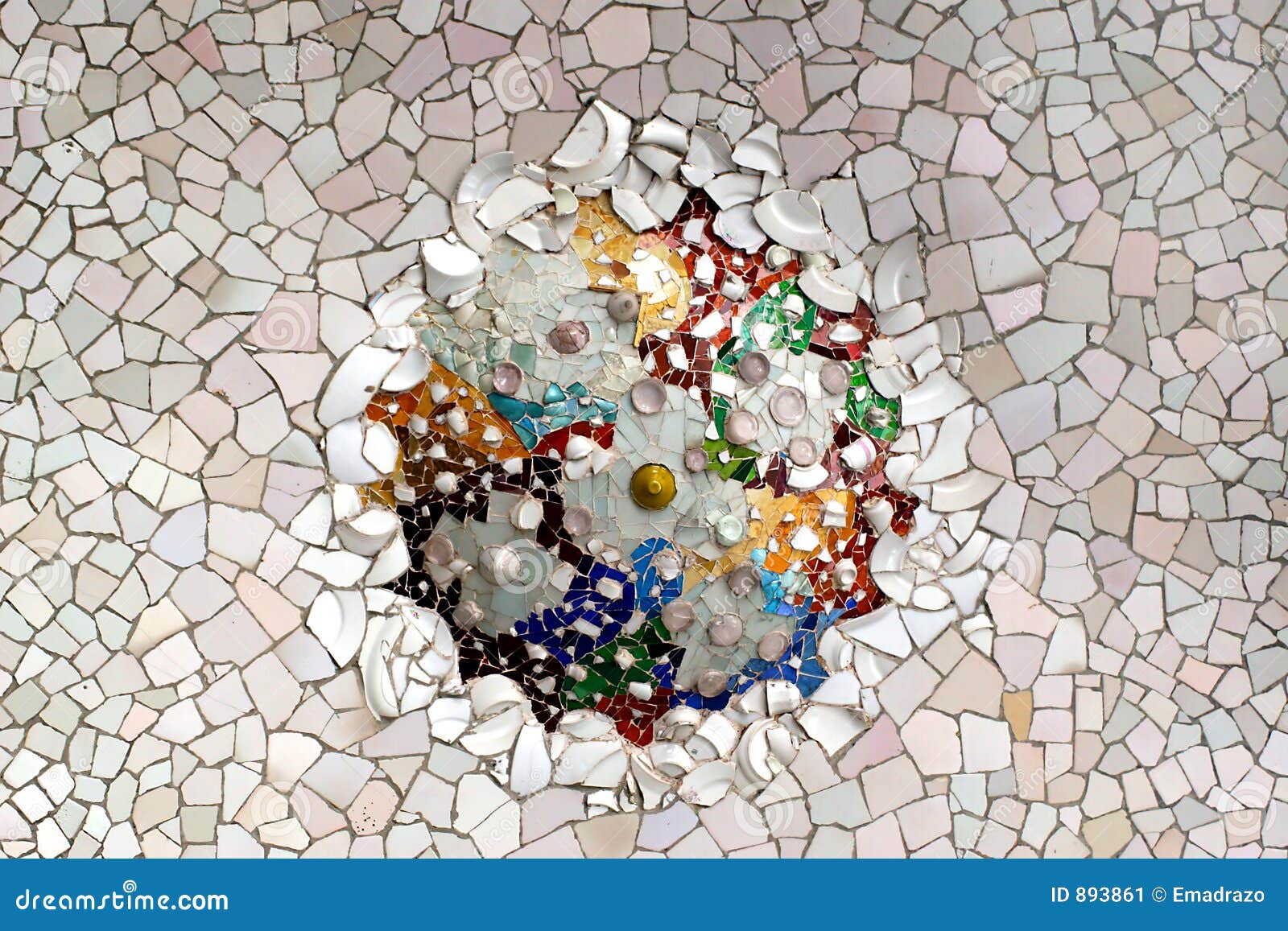 Gaudi detail stock image. Image of spanish, spain, bunch - 893861