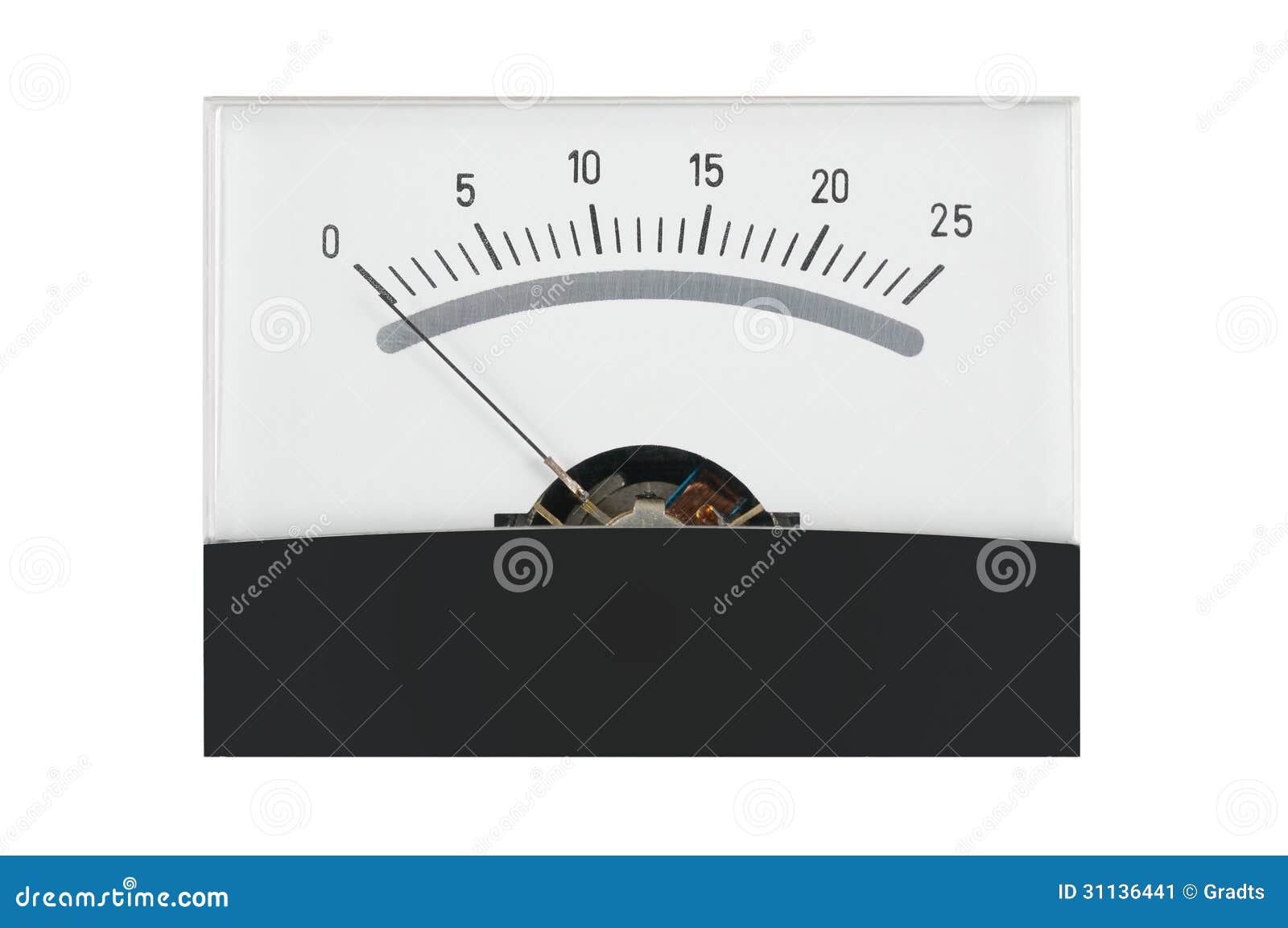 Gauge stock image. Image of range, isolated, display - 31136441