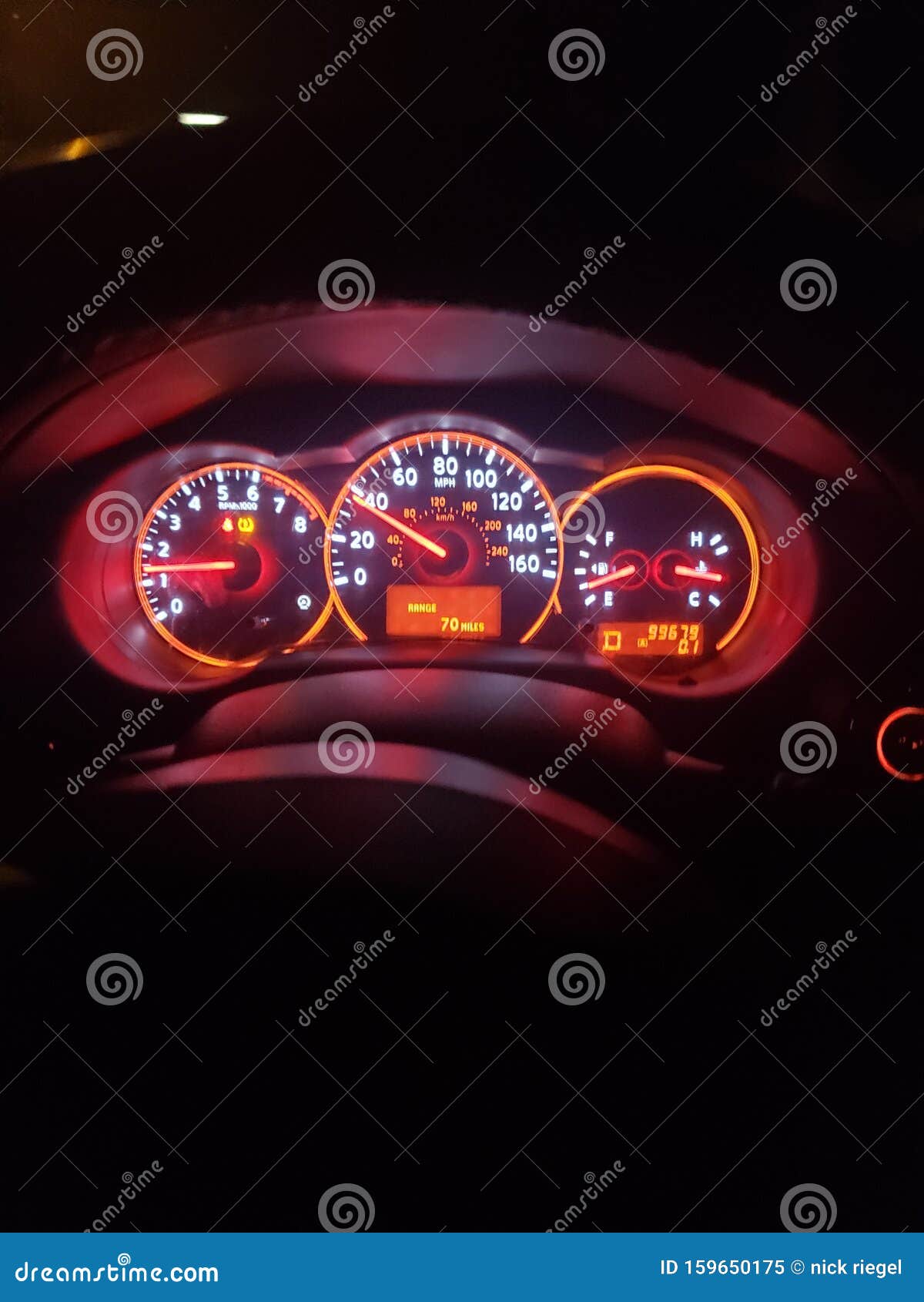 Gauge Cluster Nissan Altima Stock Image - Image of altima, nissan ...