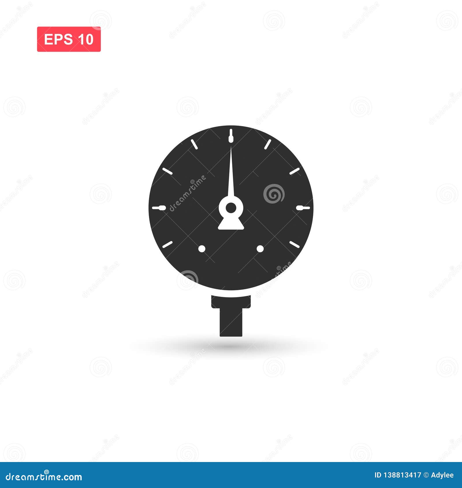 Gauge Icon Vector Design Isolated 8 Stock Vector - Illustration of ...