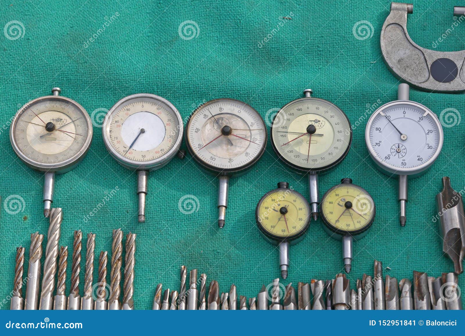 Gauges stock image. Image of measurement, scale, used - 152951841