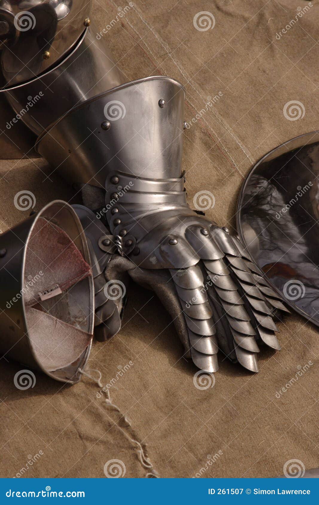 Gauntlet stock image. Image of armor, fist, gauntlet, steel - 261507