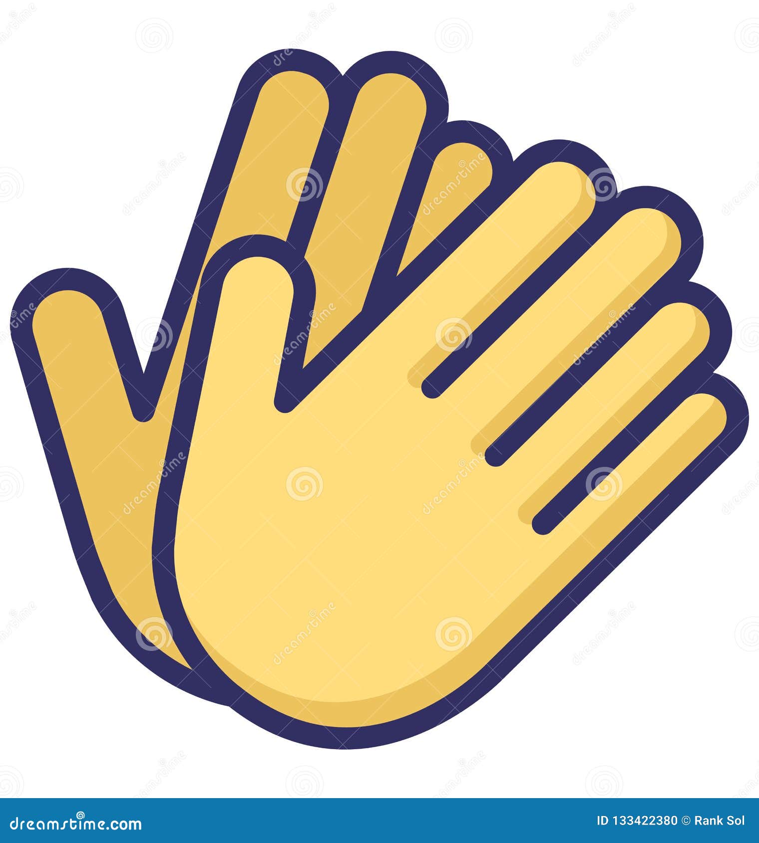 Gauntlet Isolated Vector Icon that Can Be Easily Modified or Edited ...