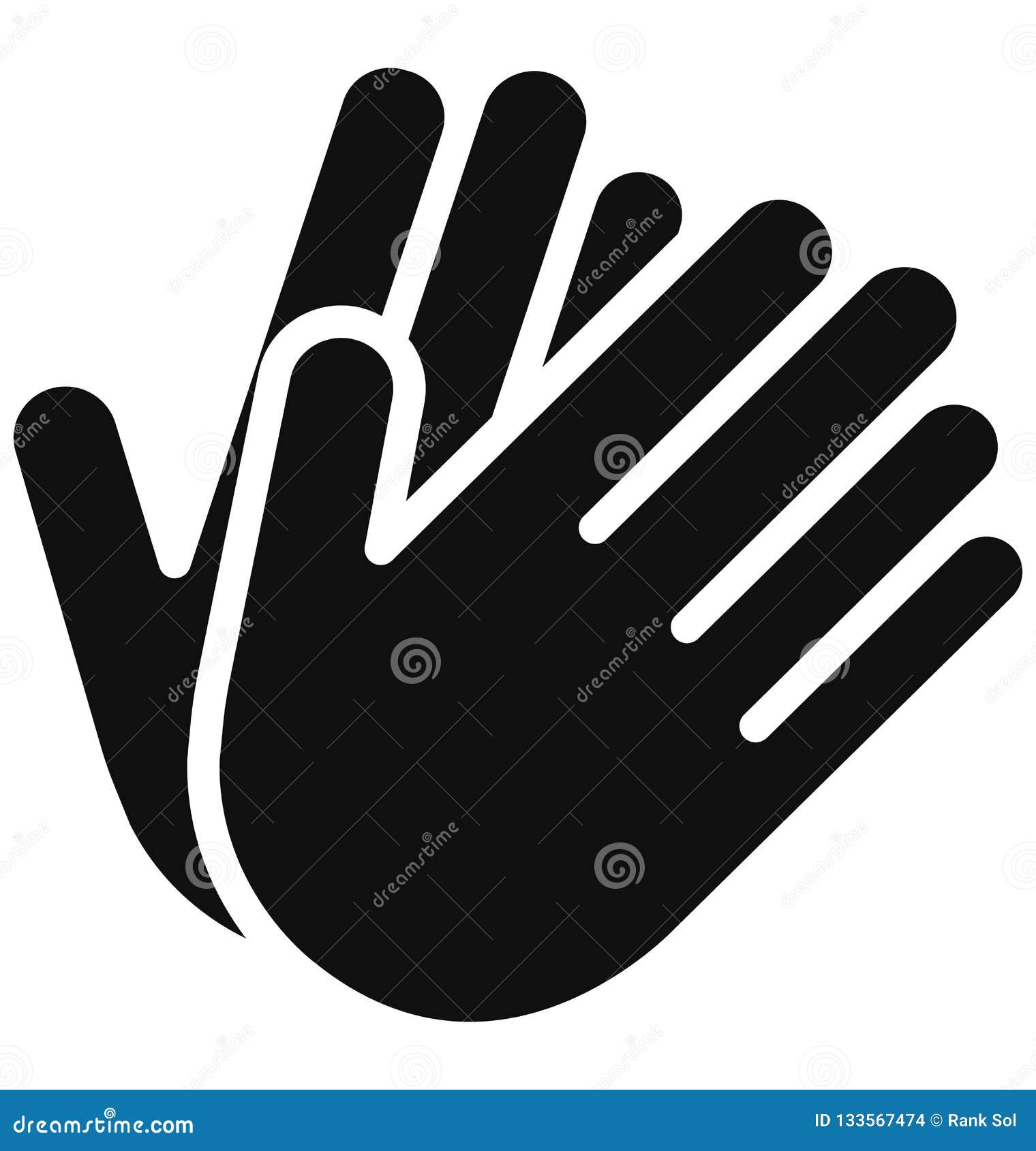 Gauntlet Isolated Vector Icon that Can Be Easily Modified or Edited ...