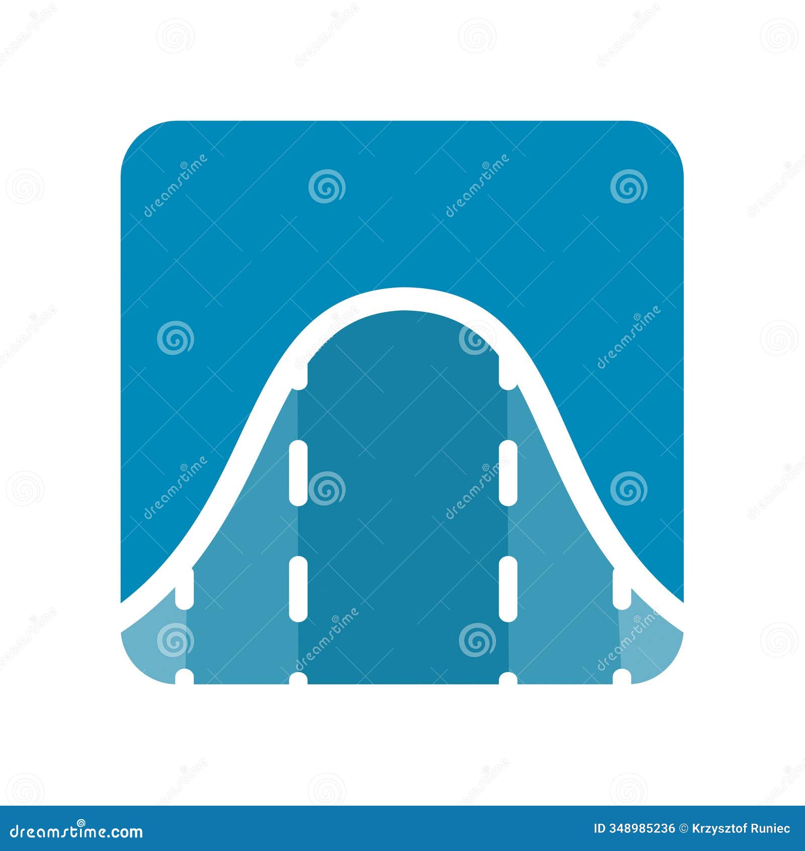 Gauss Curve, Normal Probability Distribution Stock Illustration ...