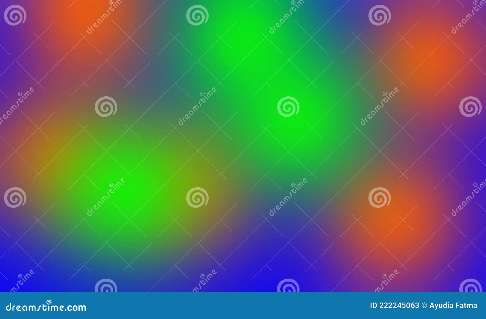 Gaussian Blur Background Illustration Design with Assorted Bright ...