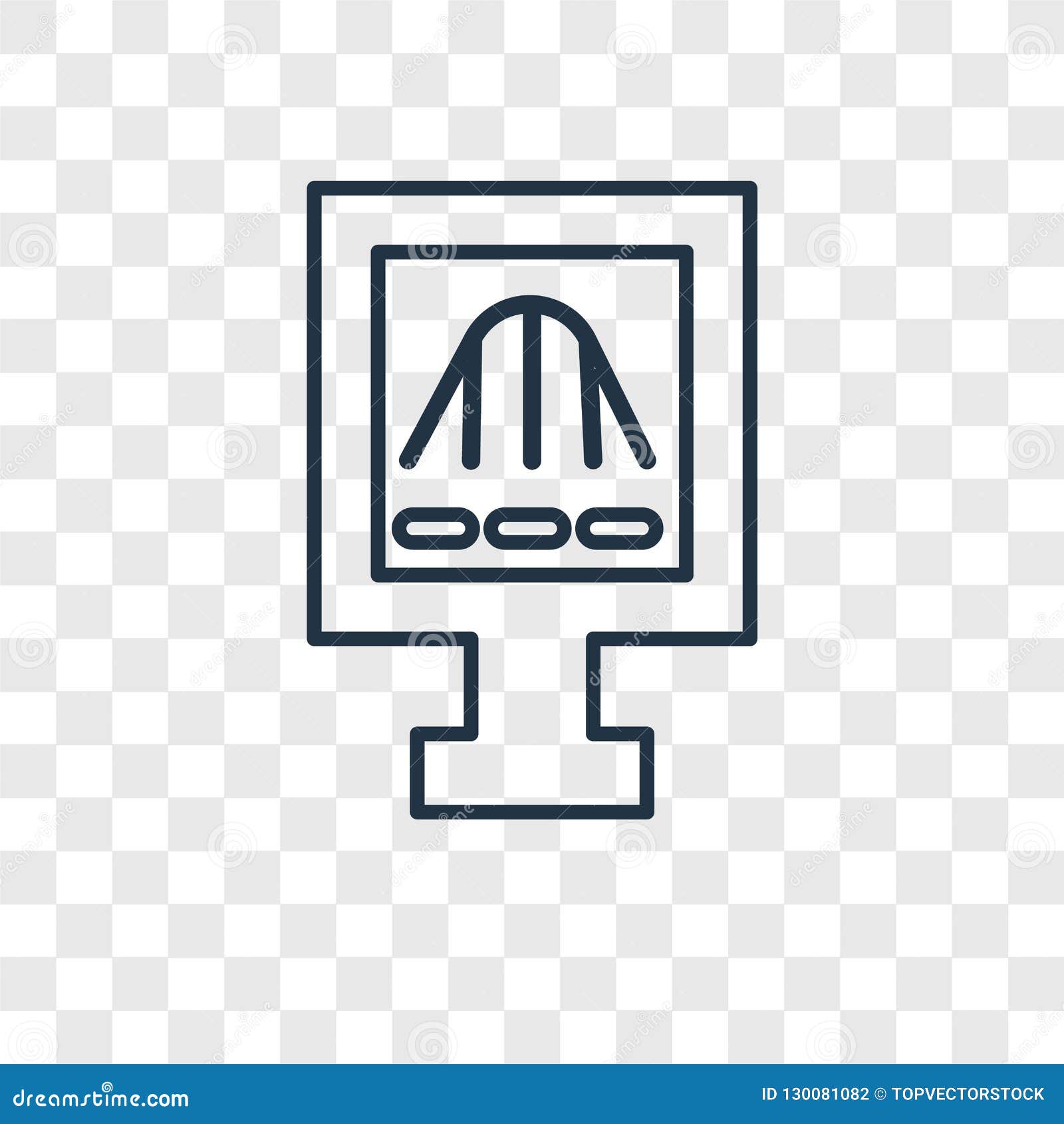 Gaussian Function Icon Vector Isolated On White Background, Logo ...