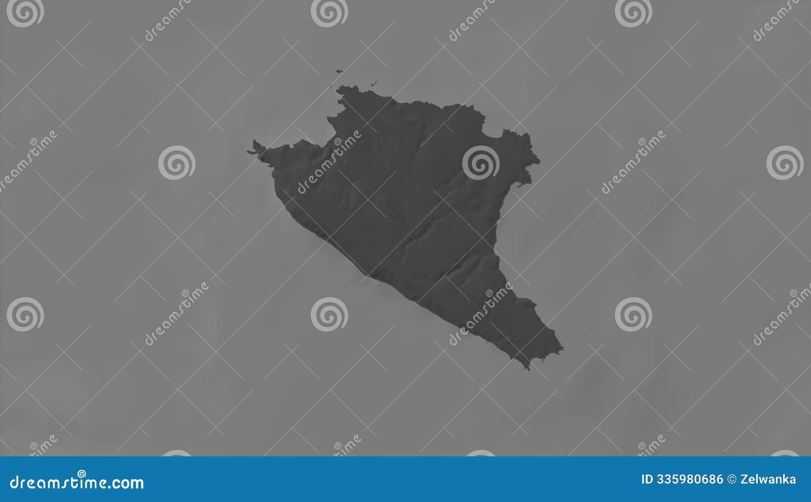 Gavdos Outline Map Cartoon Vector | CartoonDealer.com #379299119