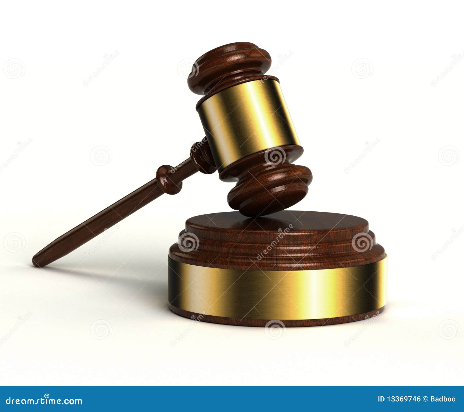 Gavel stock illustration. Illustration of judgment, legally - 13369746