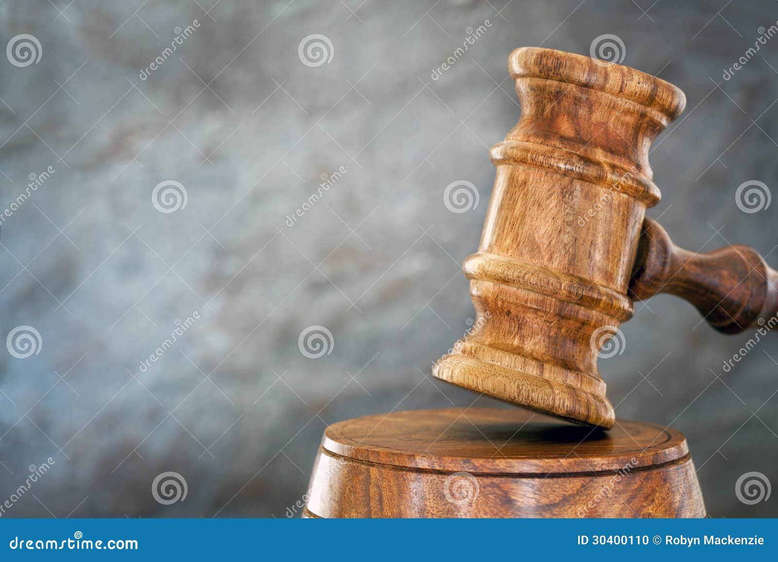 Gavel With Blurred Background Stock Photo | CartoonDealer.com #30400110