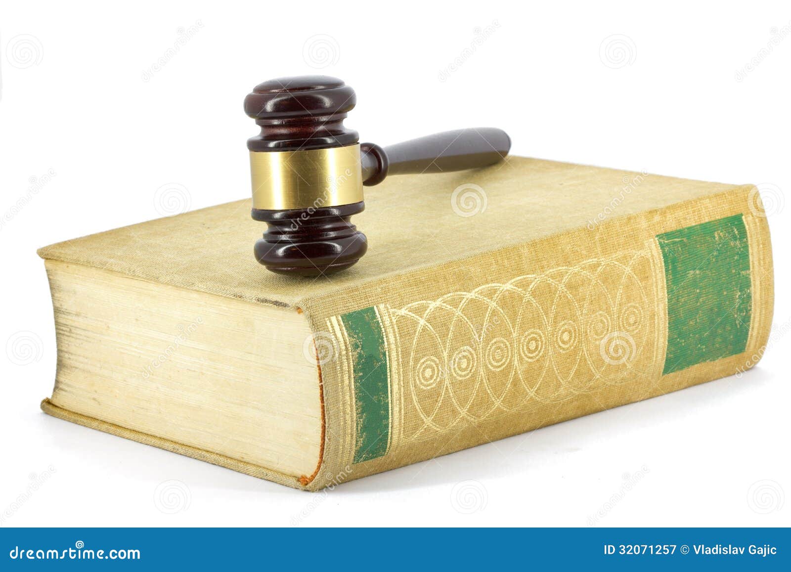 Gavel and book stock image. Image of lawbook, judgment - 32071257