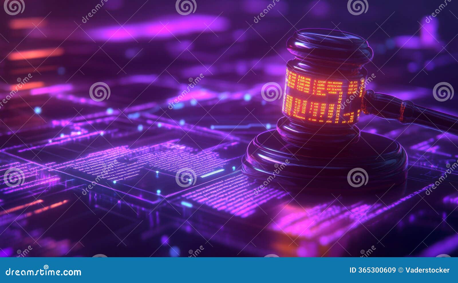 Digital Justice Scales Of Balance In The Digital Age Depicting Justice ...