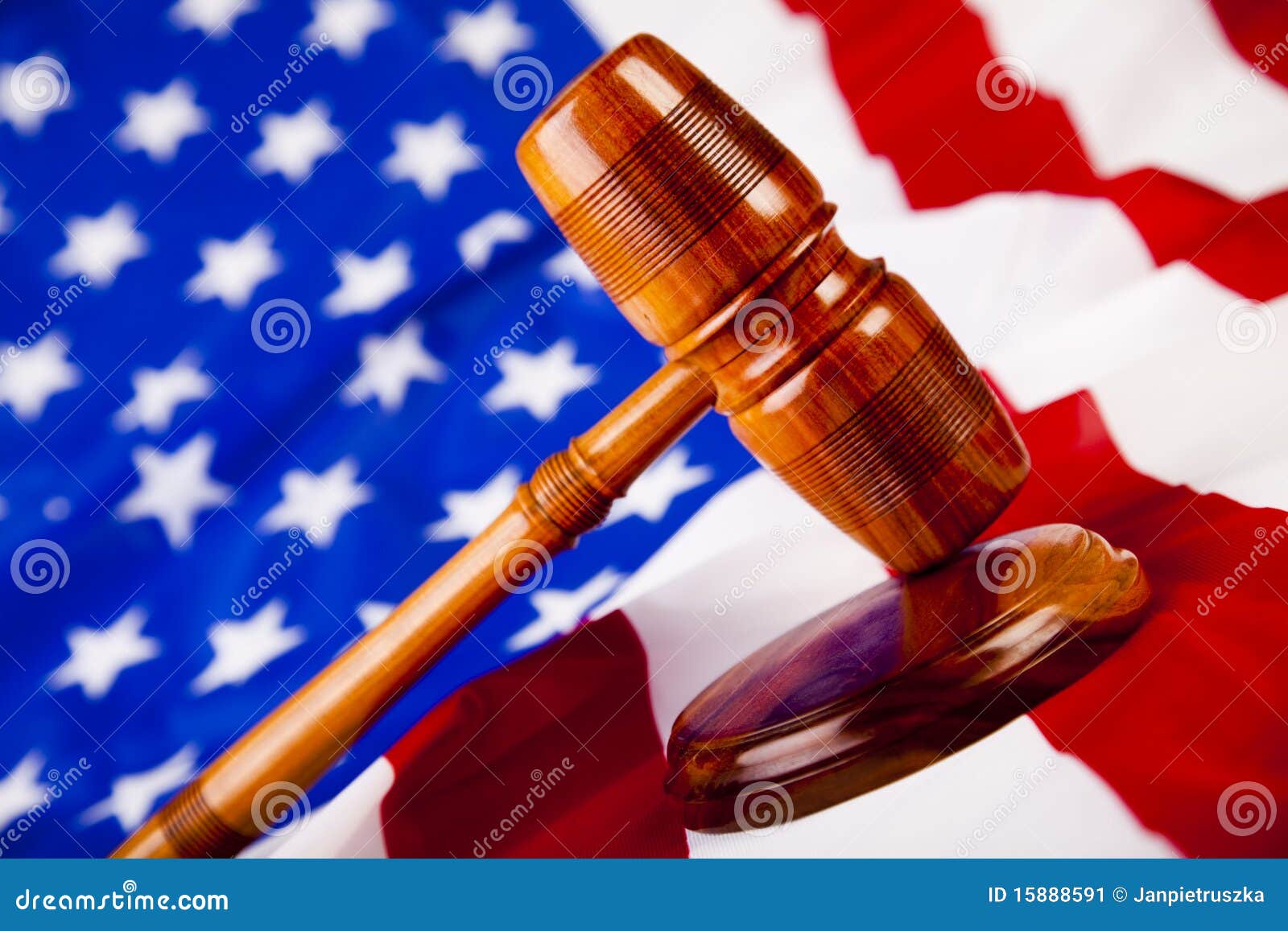 Gavel & Flag stock image. Image of order, juridical - 15888591