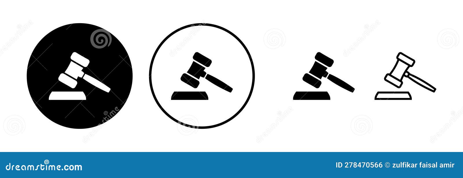 Gavel Icon . Judge Gavel Icon. Auction Hammer Stock Vector - Illustration of lawyer, symbol ...