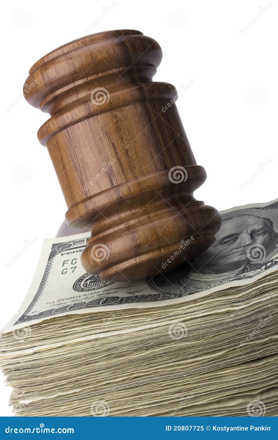 Gavel and Money stock image. Image of monetary, mallet - 20807725