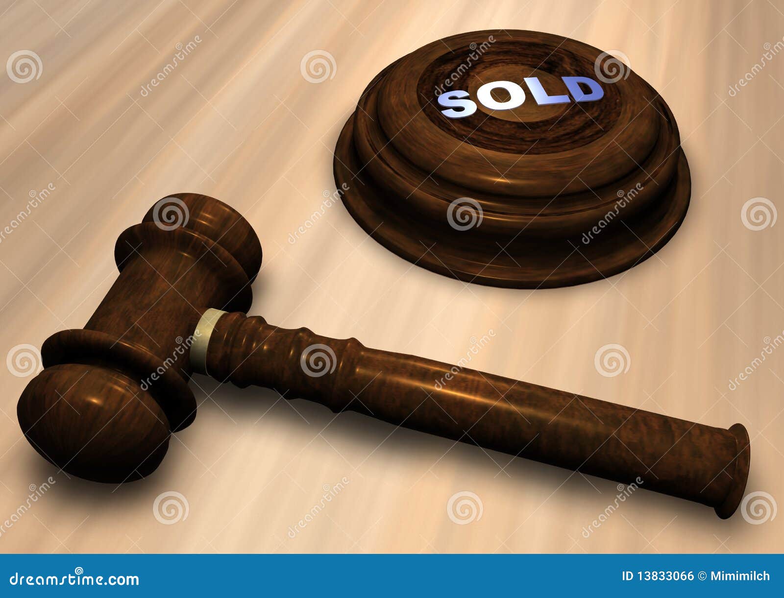 Gavel with SOLD stock illustration. Illustration of authority - 13833066