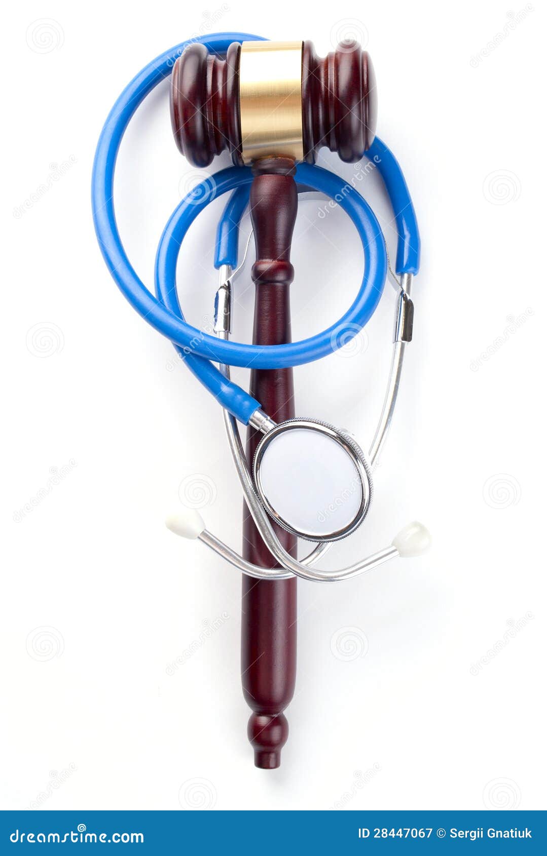 Gavel and stethoscope stock image. Image of decision - 28447067
