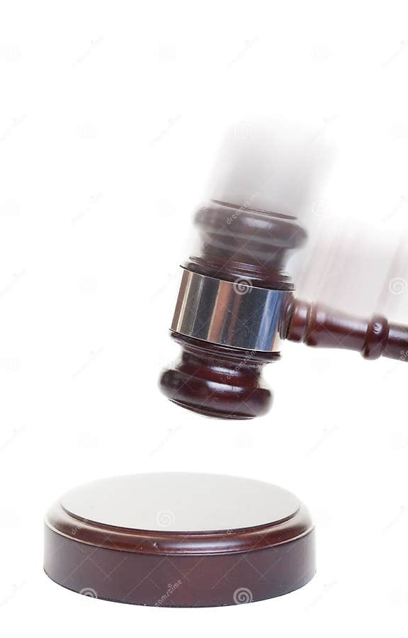 Gavel strike stock photo. Image of silver, offer, seller - 27541078