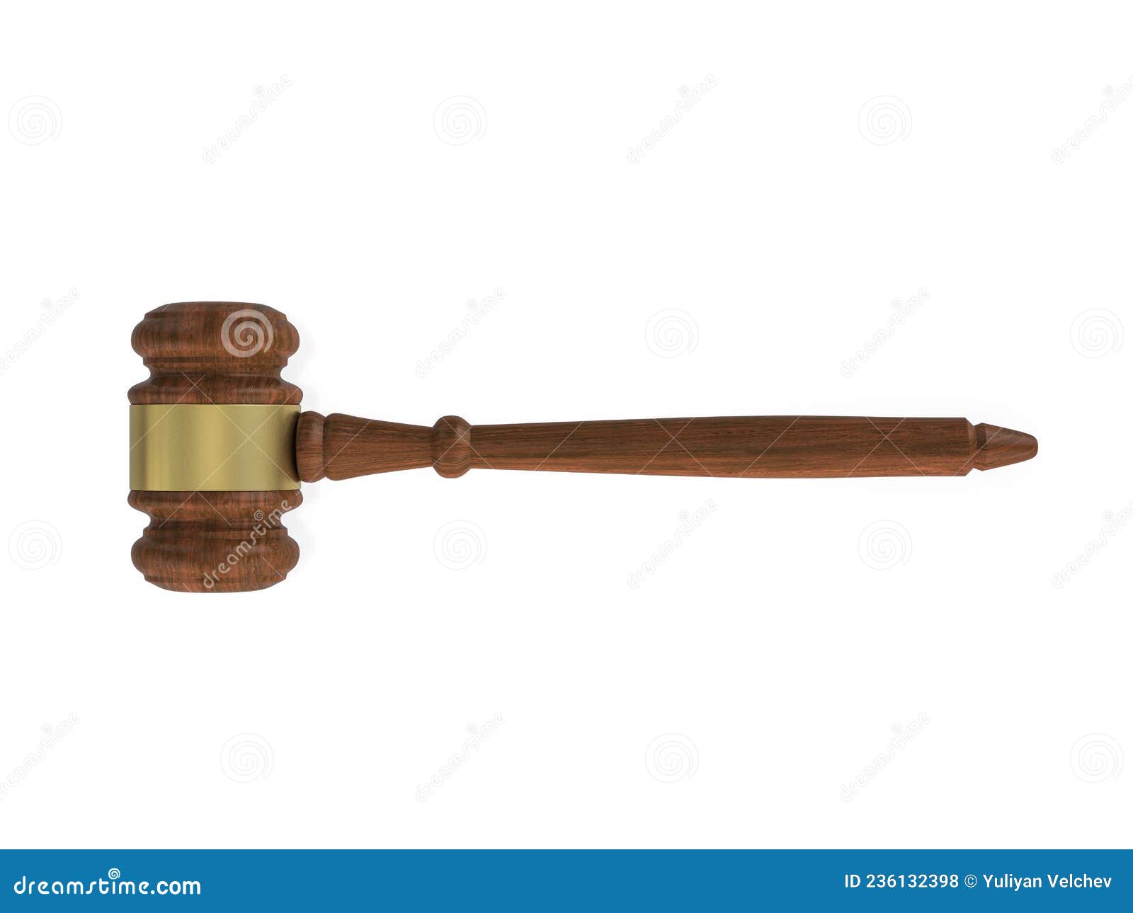 Gavel stock illustration. Illustration of auction, isolated - 236132398