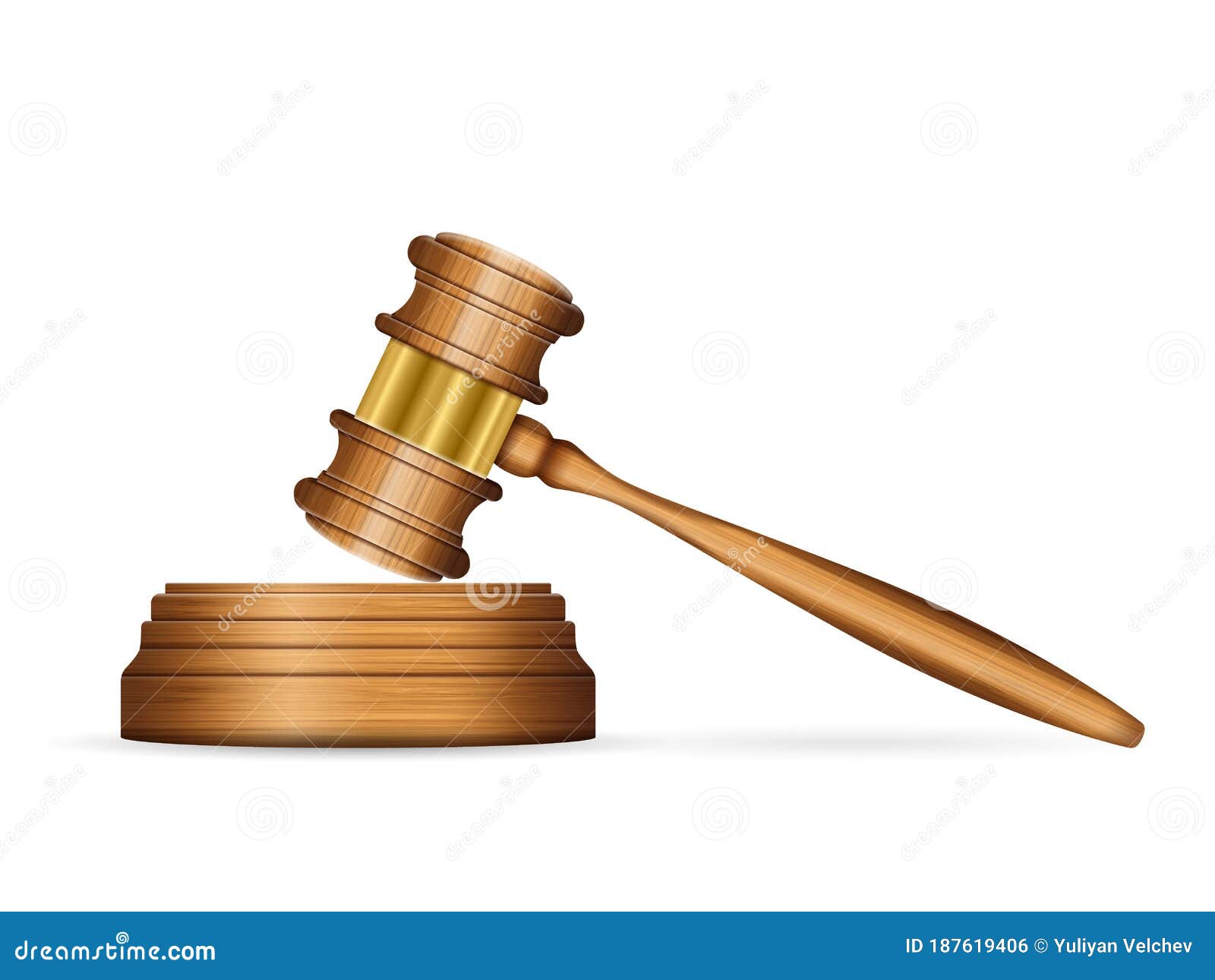 Gavel stock vector. Illustration of justice, trial, auction - 187619406