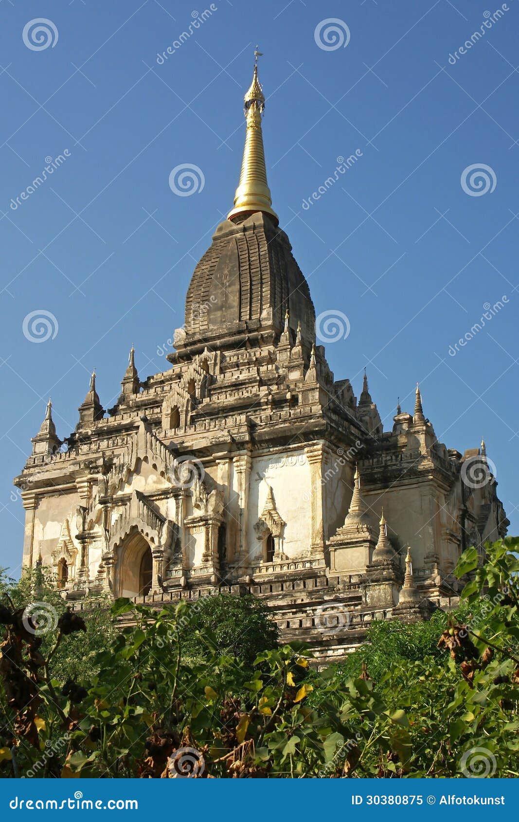 Ruins of the Temple Area of Bagan, Myanmar, Asia Stock Image - Image of ...