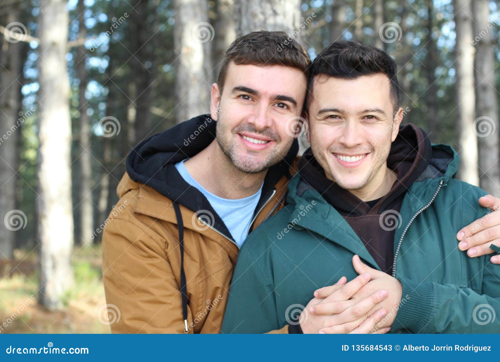 Gay couple utterly in love stock image. Image of happy - 135684543