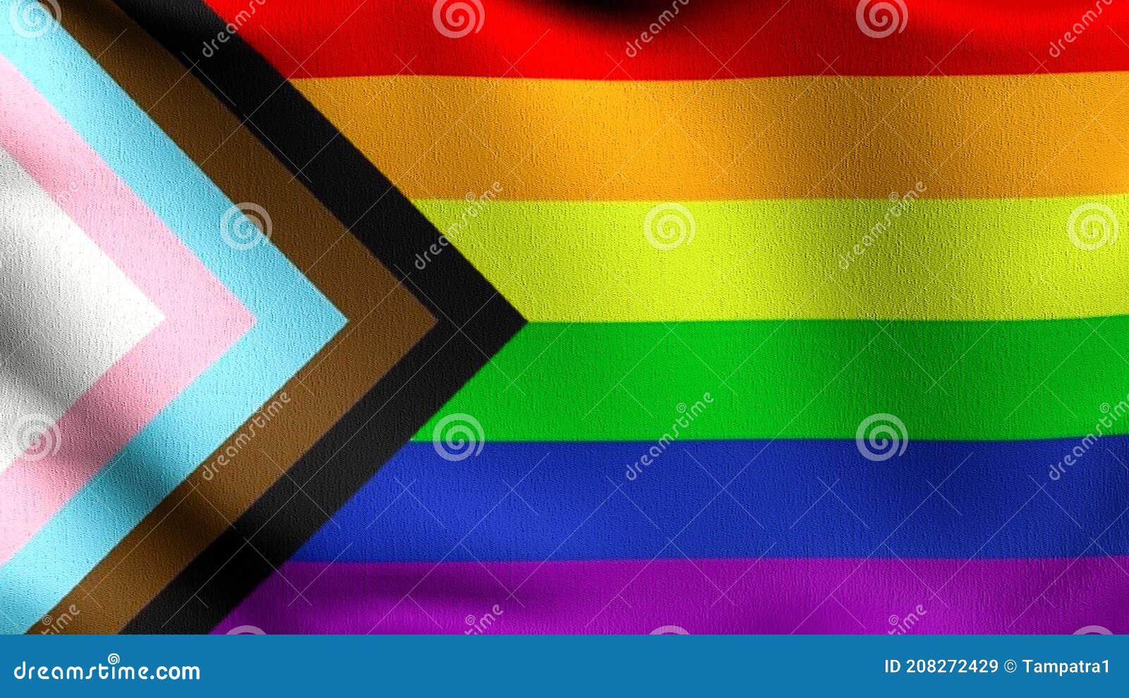 Gay Flag Lgbt Or Rainbow Flag Pride Symbol Blowing In The Wind
