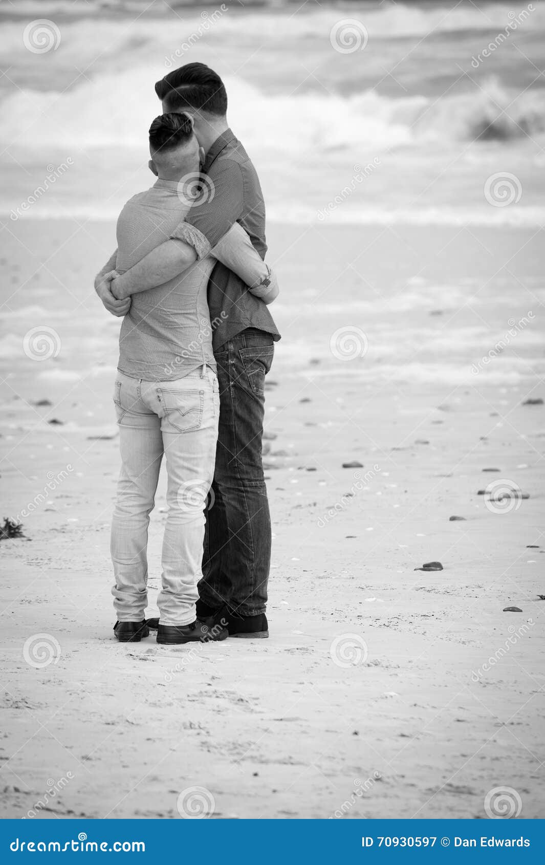 Gay Men Embracing on a Beach Stock Image - Image of handsome, marriage ... Gay Men Embracing on a Beach Stock Image - Image of handsome, marriage ...