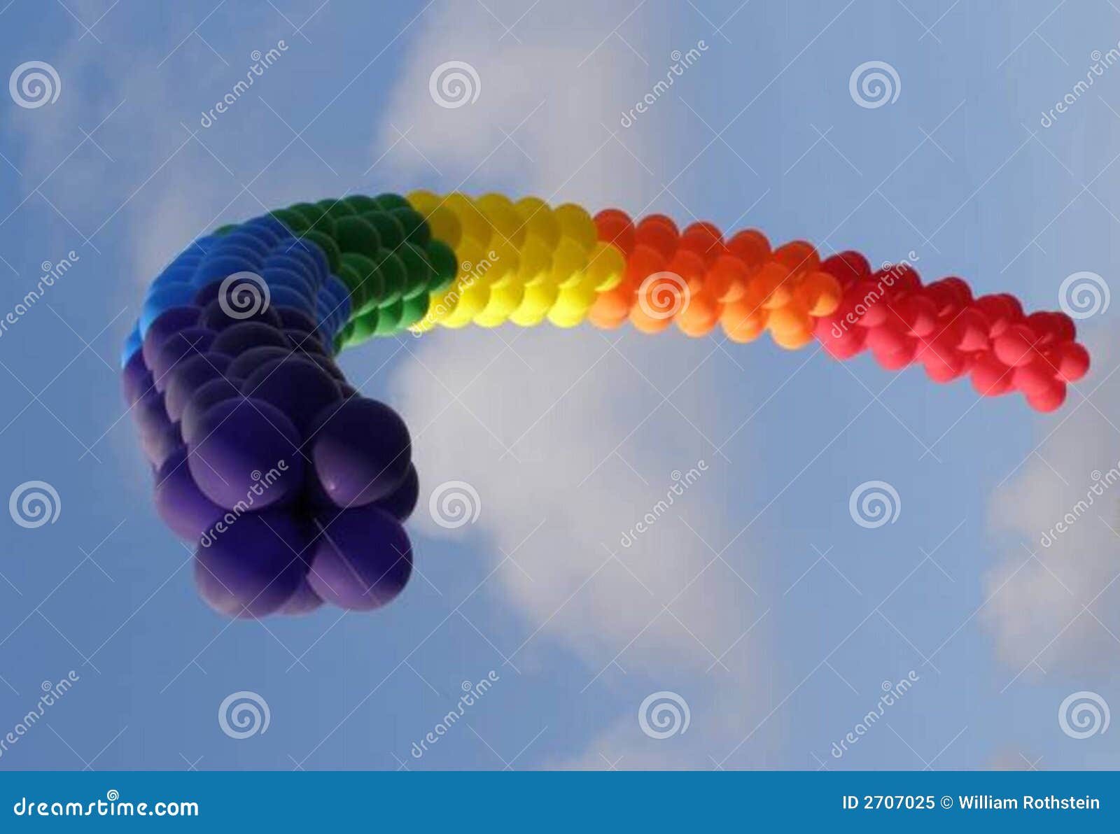 GAY PRIDE BALLOON FLAG stock image. Image of flag, transgender - 2707025