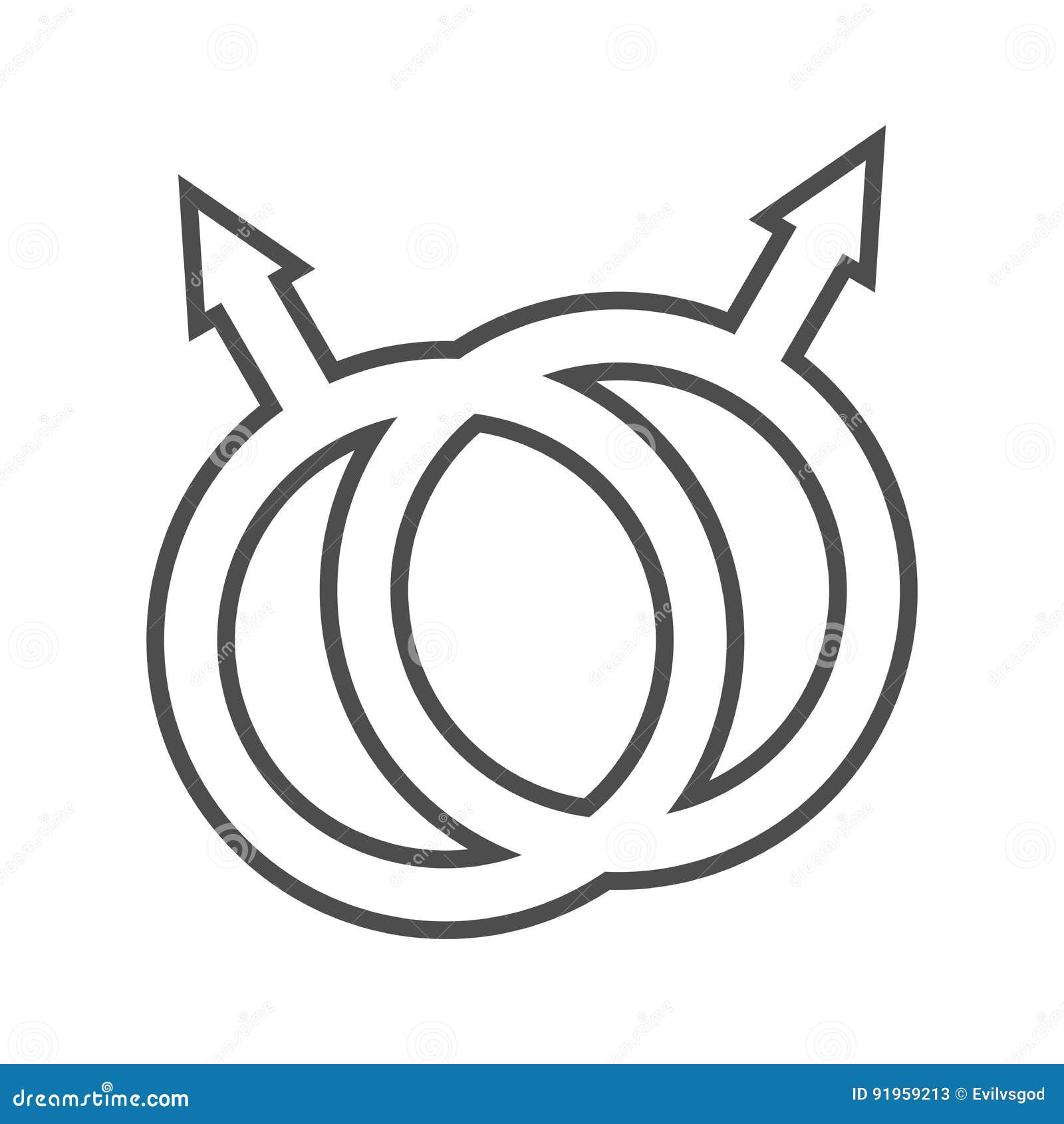 Gay Pride Him and Him Symbol Stock Vector - Illustration of parade ...