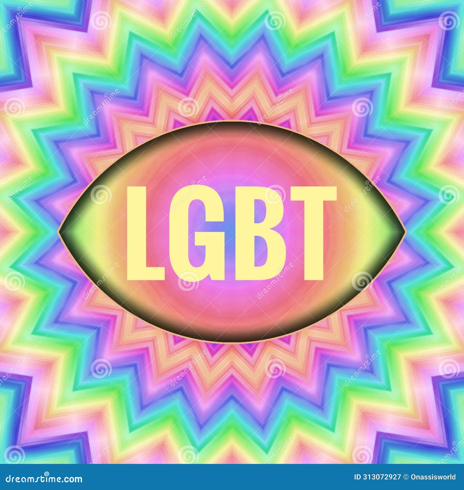 LGBT Equality Symbols. Human Slogan. Parade, Party, Festival Event ...