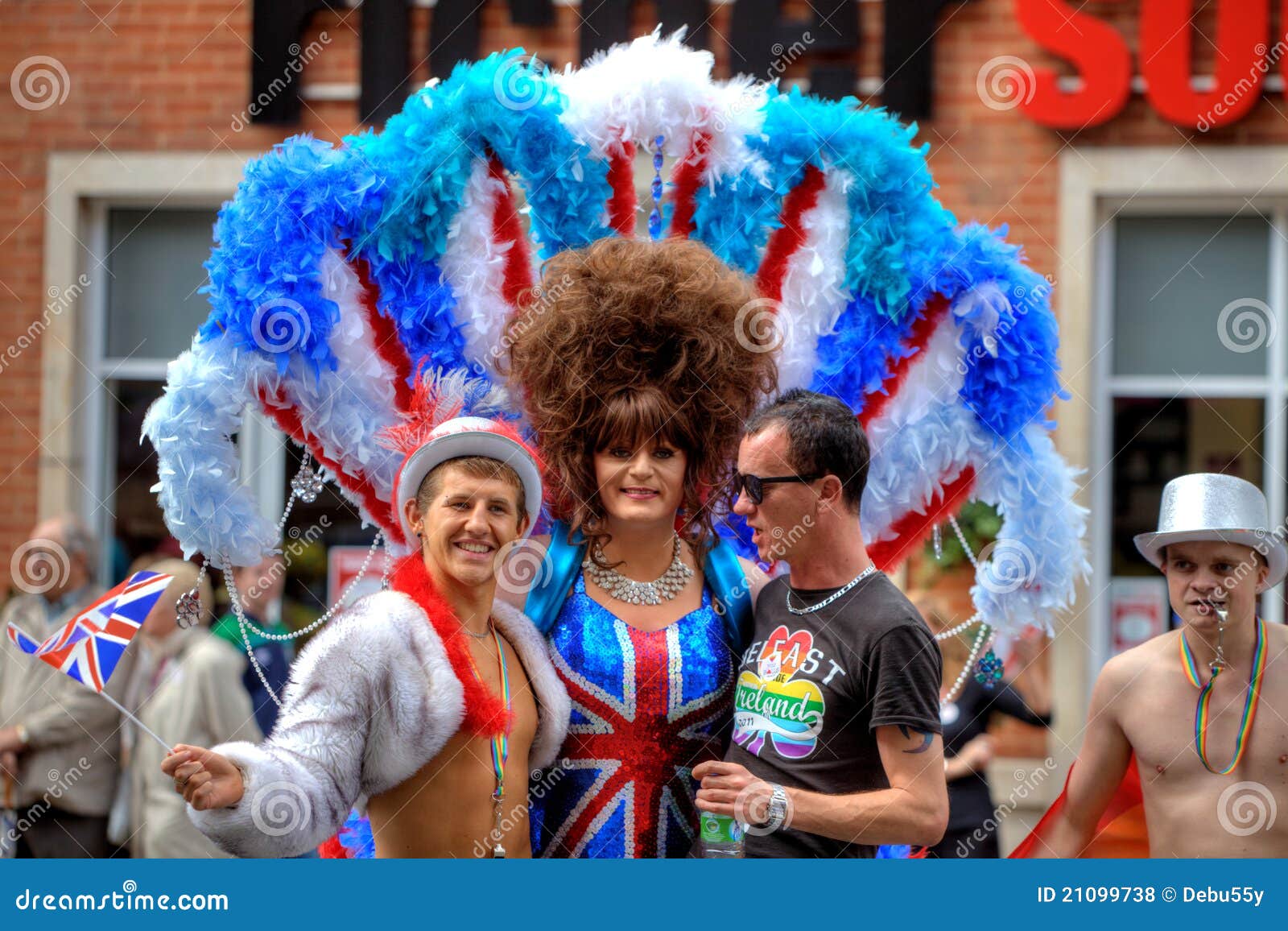 Gay Pride Parade in Manchester, UK 2011 Editorial Stock Photo - Image ...