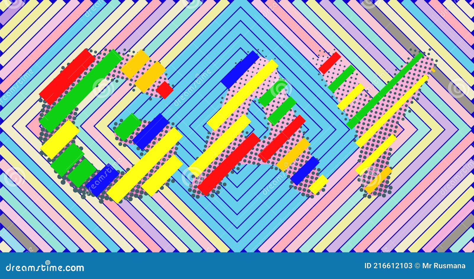 Gay Sign Of Rainbow Letters Stock Vector Illustration Of Green