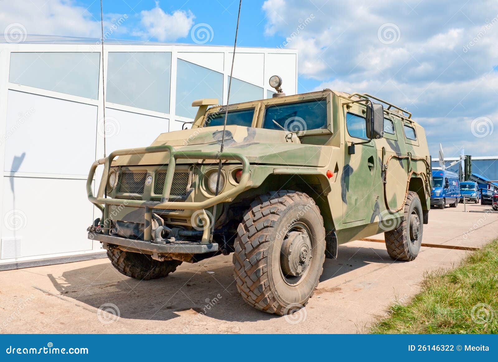 Military GAZ-2330 Tigr - Russian Multipurpose Armored Vehicle ...