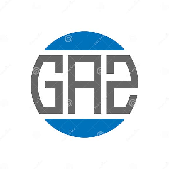 GAZ Letter Logo Design on White Background. GAZ Creative Initials ...