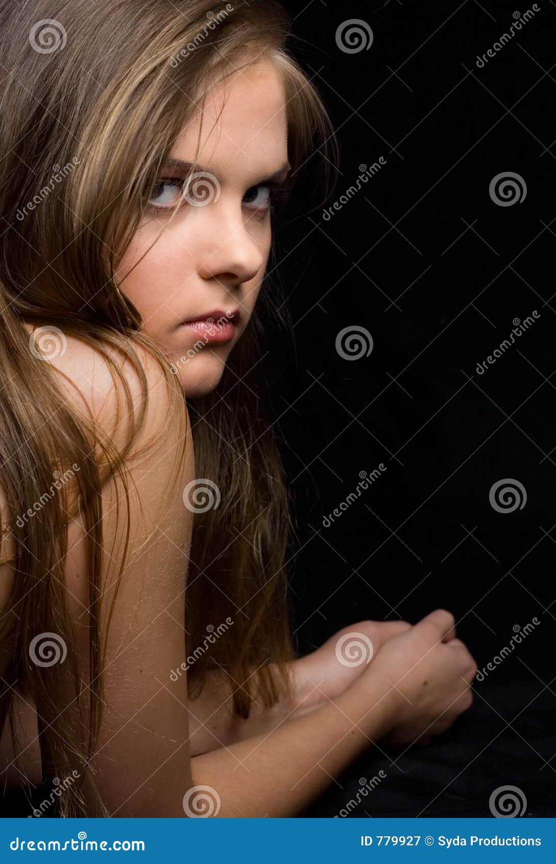 Gaze stock image. Image of look, glamour, background, color - 779927