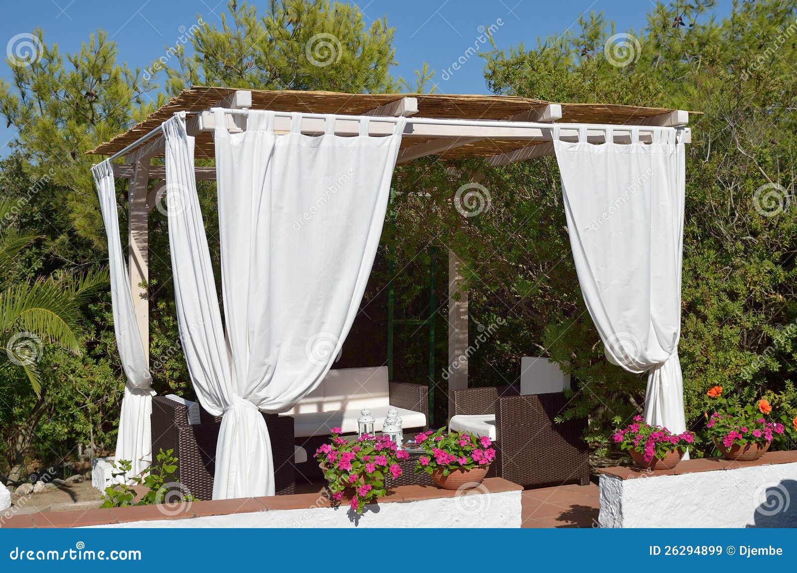Gazebo stock image. Image of decoration, nature, decorum - 26294899